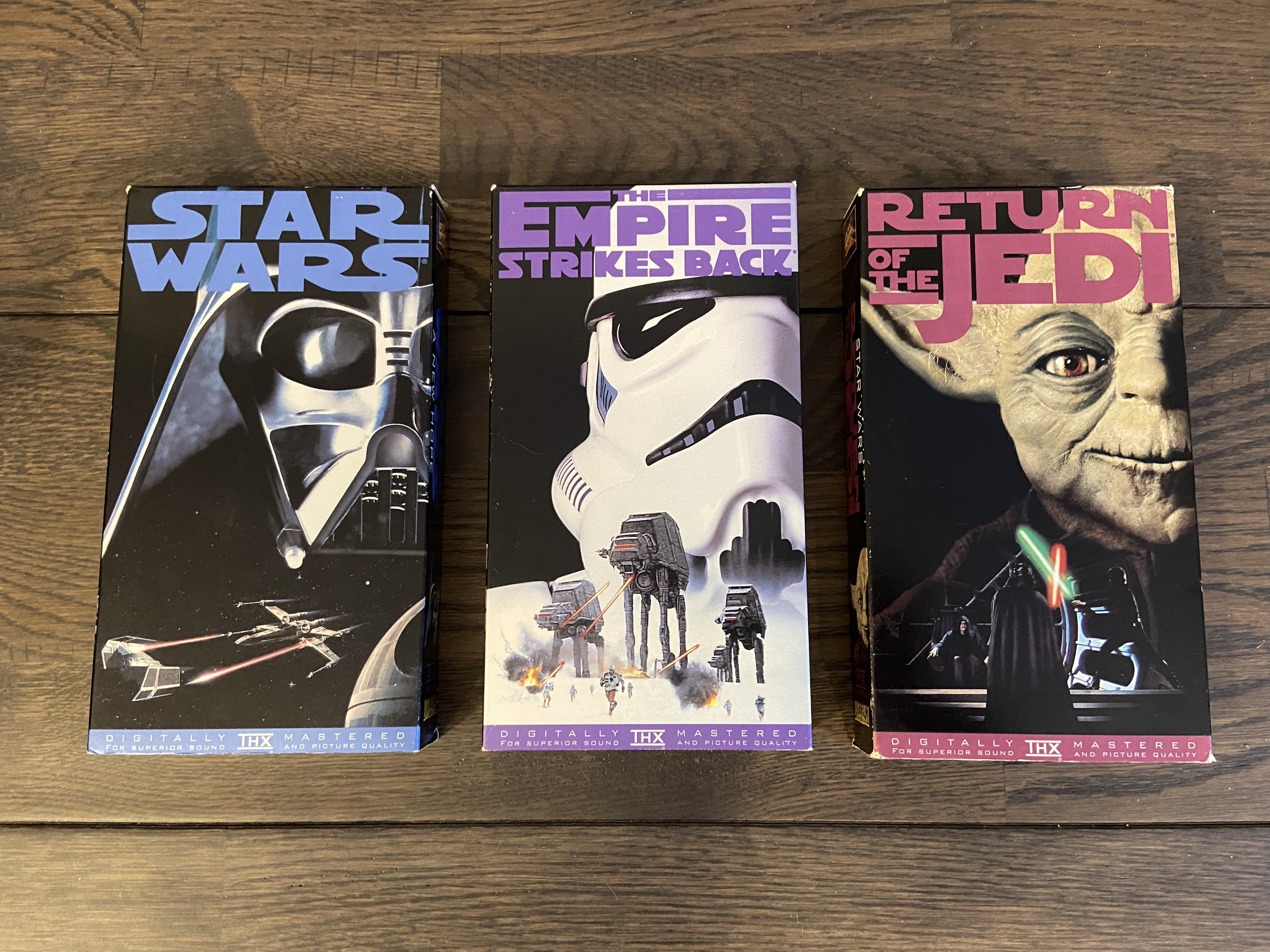 Star Wars Trilogy 1995 Vhs