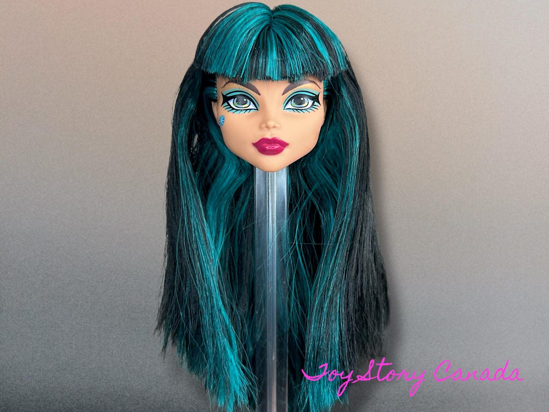 Monster High Cleo De Nile ~ 13 Wishes ~ G1 Replacement Head #1 or OOAK ...