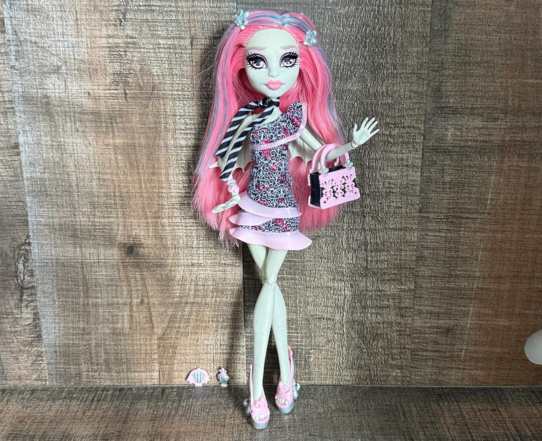Rochelle Goyle Ghouls Night Out Monster High Doll, COMPLETE - Etsy