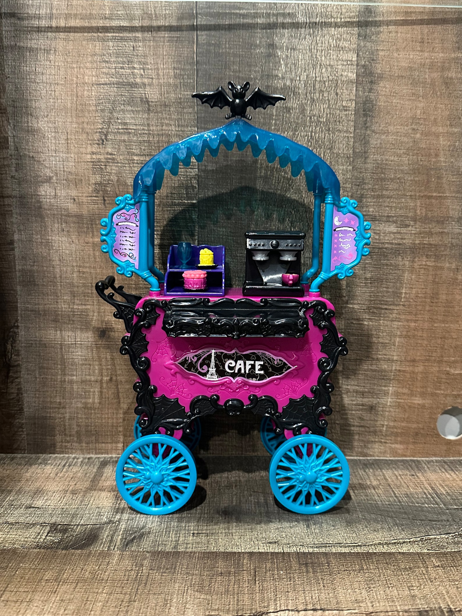 Monster High Scaris City of Frights Cafe Cart Playset ~ COMPLETE! - Etsy