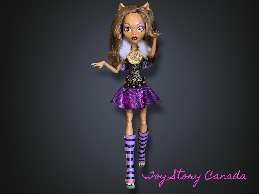 Clawdeen Wolf ~ Ghouls Alive! ~ Interactive Monster High Doll - Etsy
