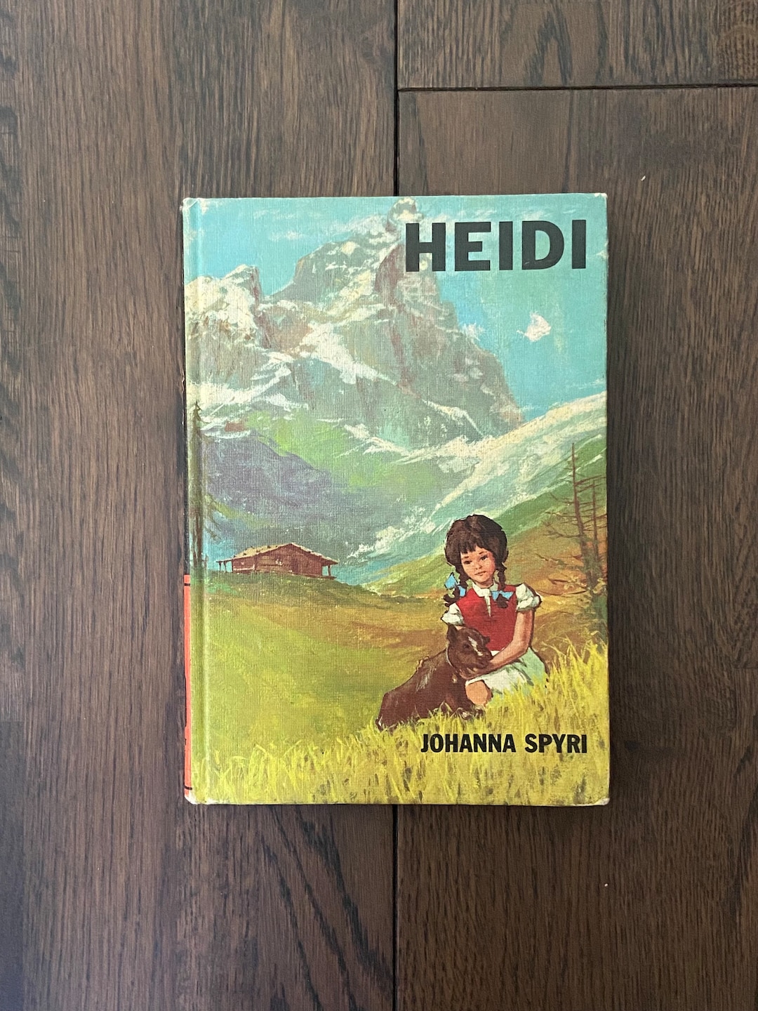 Heidi by Johanna Spyri Hard Cover Book, 1965 - Etsy