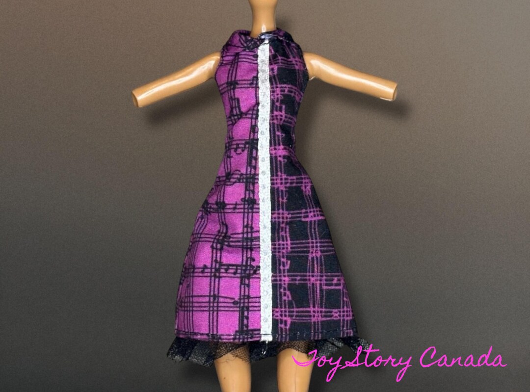 Operetta ~ Freaky Fusion ~ Purple Plaid Dress - Etsy