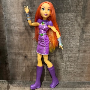 DC Superhero Girls Starfire Action Doll - Etsy