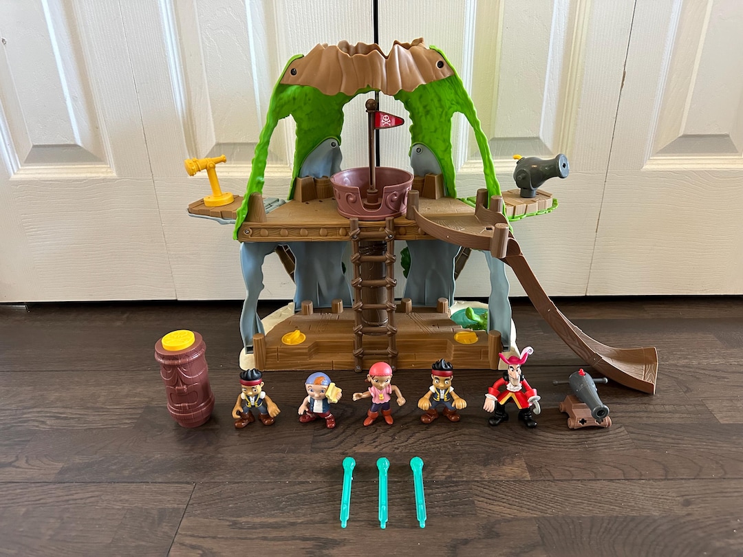 Jake & the Neverland Pirates ~ Magical Tiki Hideout, COMPLETE! - Etsy