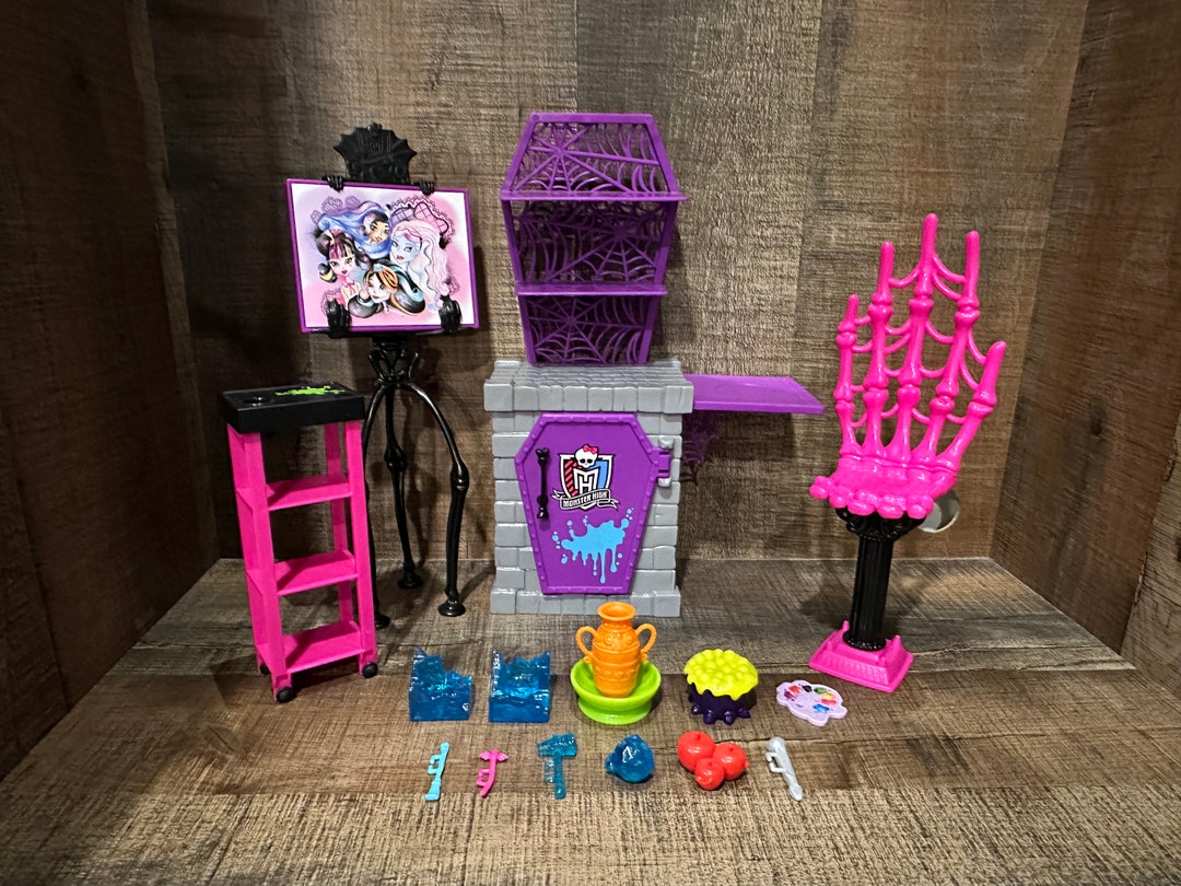 Monster High Art Class Playset COMPLETE - Etsy