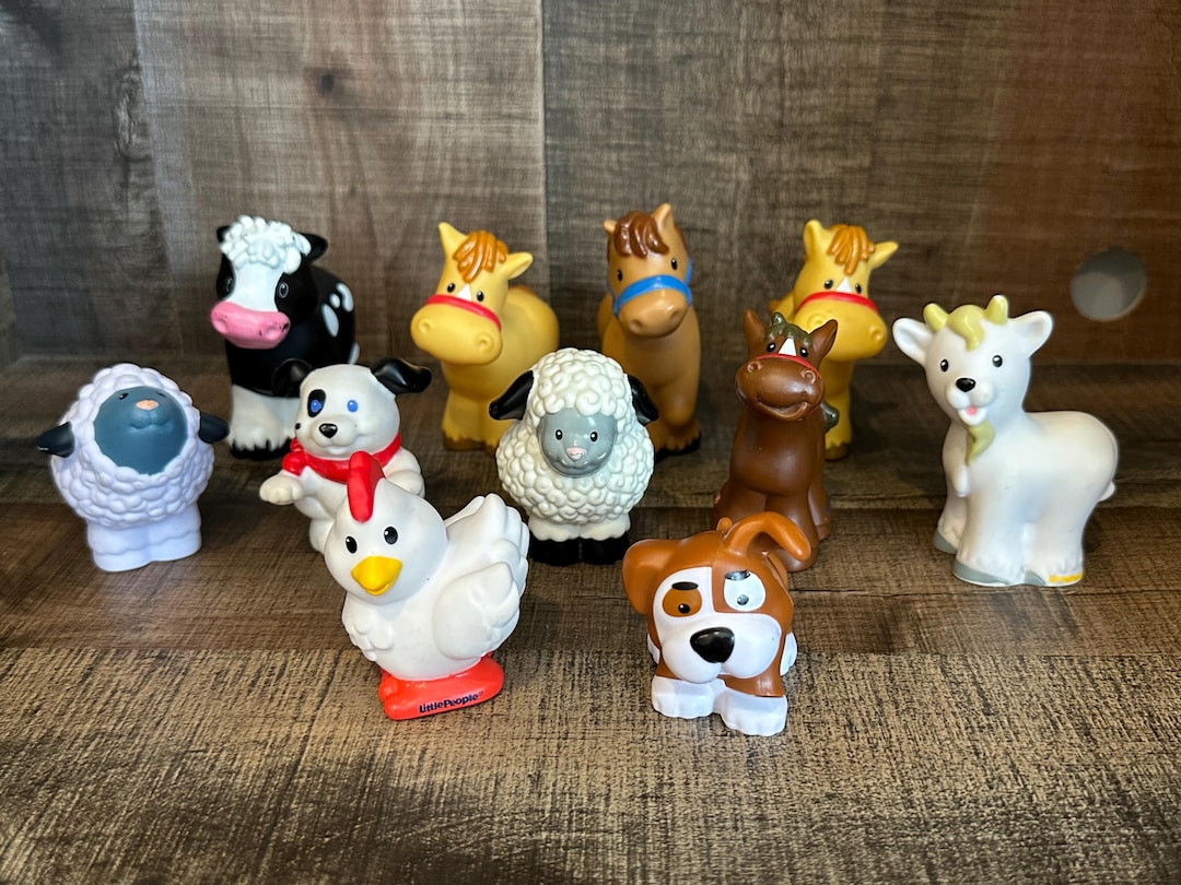 Fisher Price Little People ~ Animal Set #1, B7 - Etsy