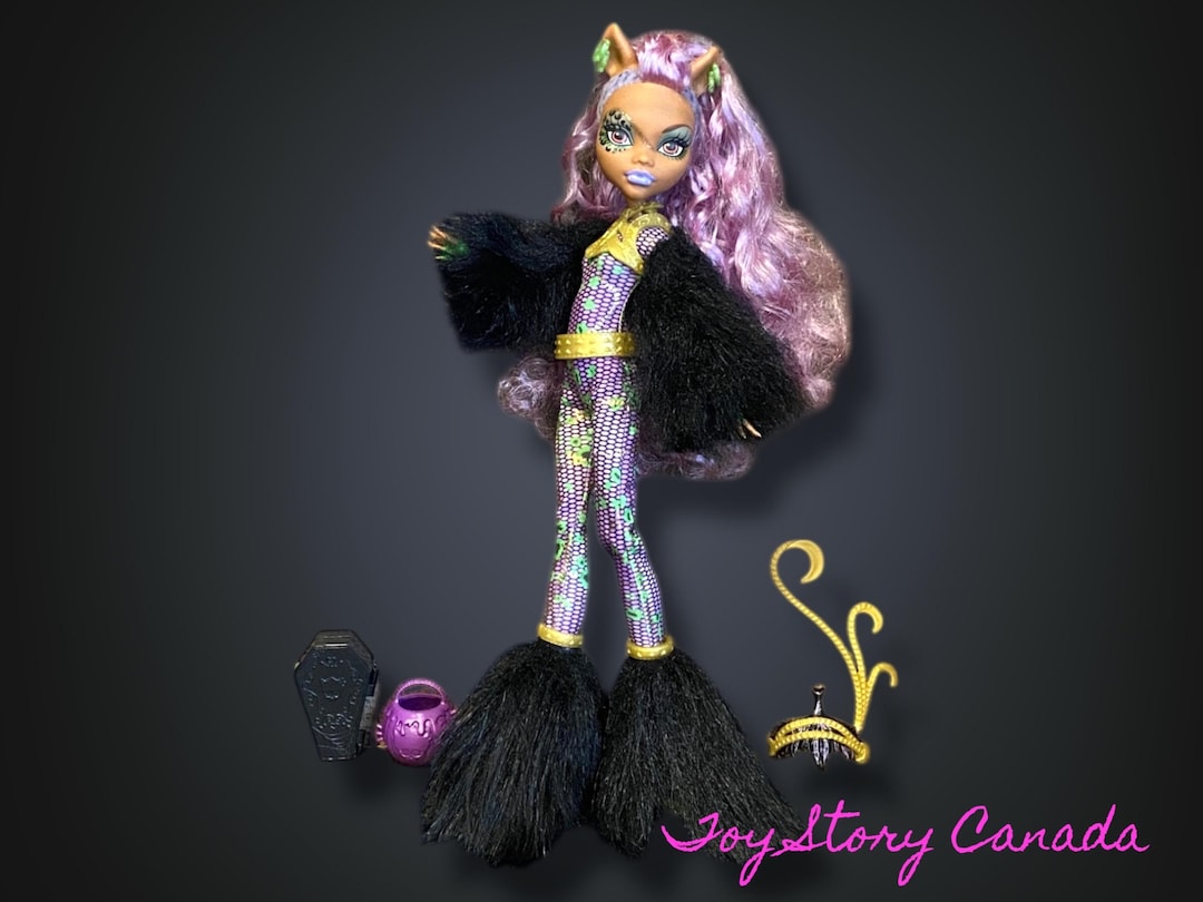 Monster High Clawdeen Wolf ~ Ghouls Rule ~ Monster High Doll, COMPLETE ...