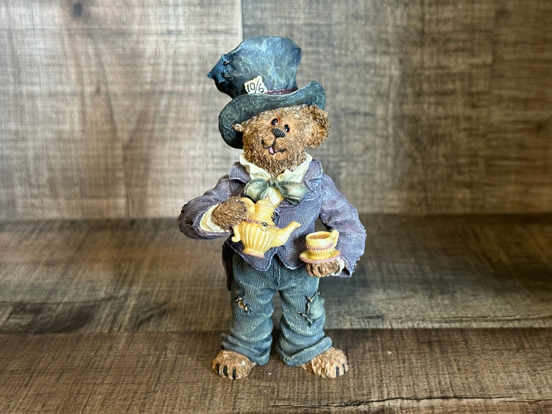 Boyd's Bears Shoebox ~ the Mad Hatter, One Lump or Two? #3237 - Etsy