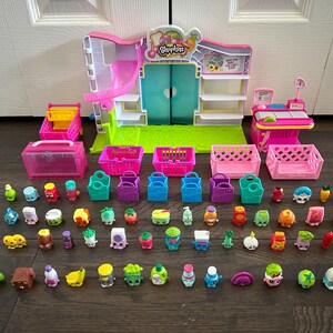 Shopkins Small Mart With Shopkins COMPLETE Etsy Canada