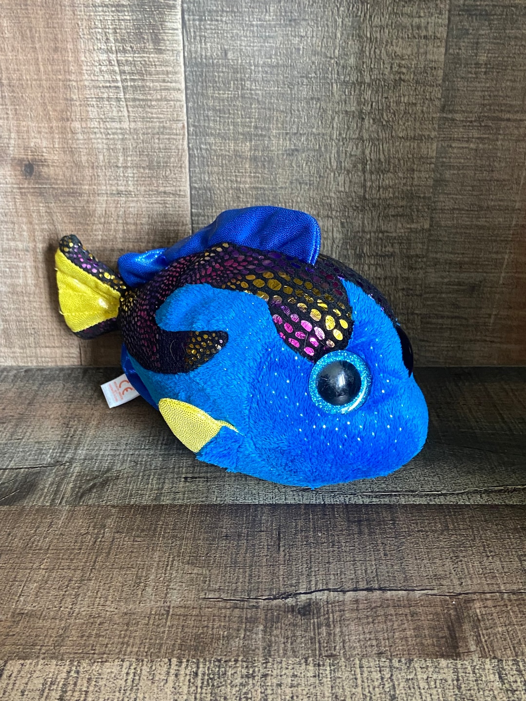 Ty Beanie Boo ~ Aqua Plush Fish - Etsy