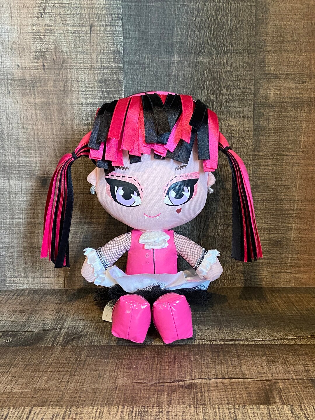 Monster High Plush 10 Freaky Fabulous Draculaura - Etsy