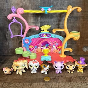 Littlest Pet Shop Tricks N Talents Show With Collie 237 Extra Pets Accessories Etsy UK