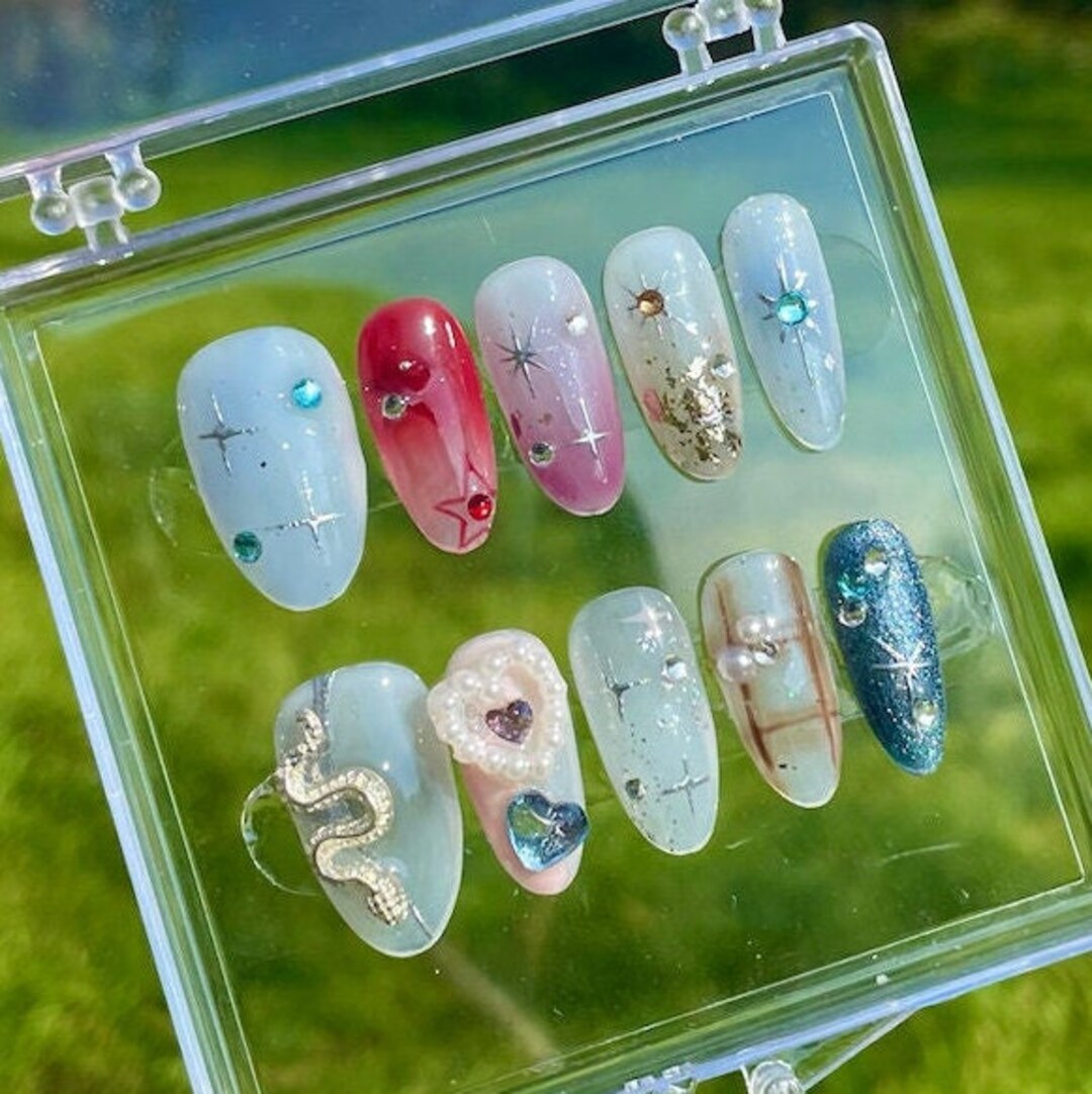Taylor Swift Eras Tour Press on Nails Eras Outfits Eras Nails - Etsy
