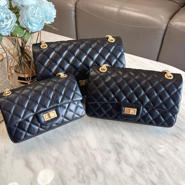 Leather Flap Bag - Etsy