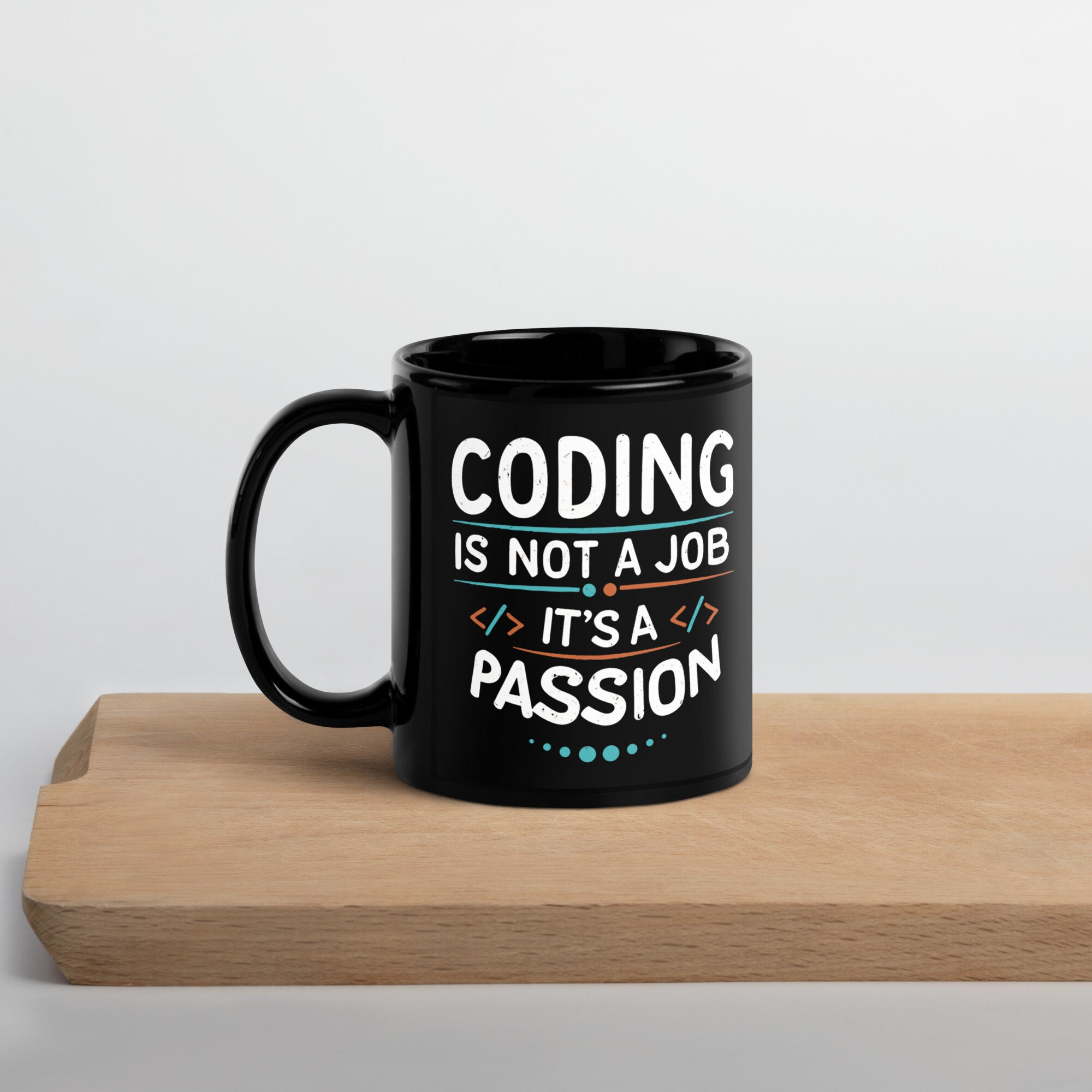 Coding Passion Unleashed Mug, Developer Mug, Drink, Tech Passion Cup ...