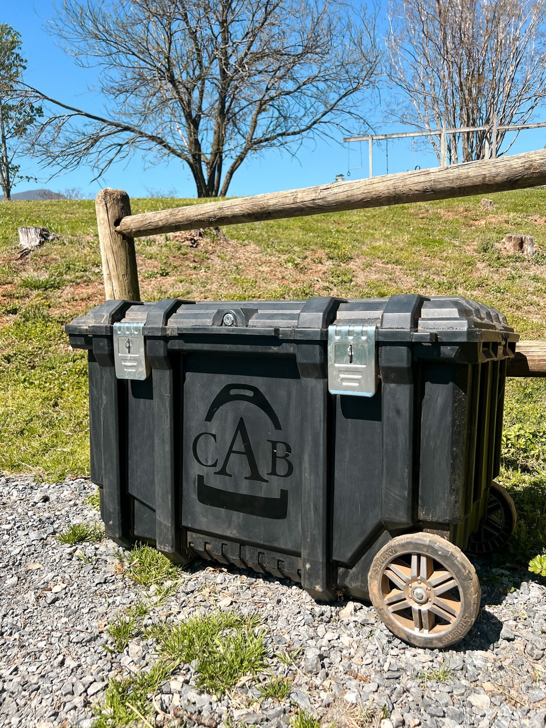 Tack Trunk Monogram: Stirrup - Horse/equestrian Monogram (husky) - Etsy