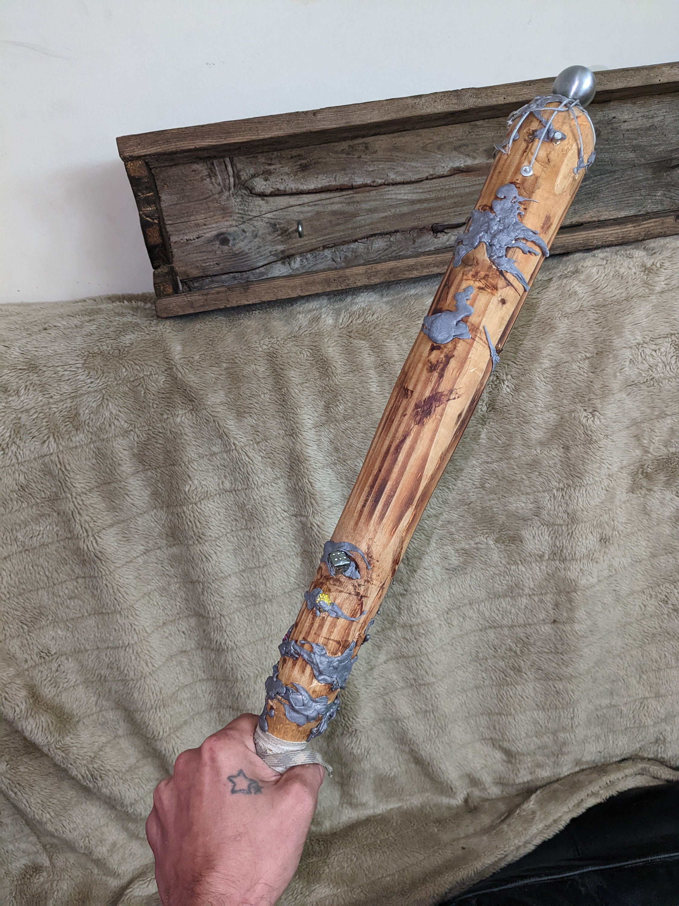 MADART Steam Punk Baseball Bat Hand Made 1 of 1 - Etsy