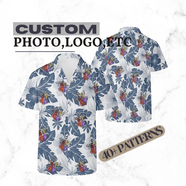 Custom Hawaiian Shirt With Photo - Etsy