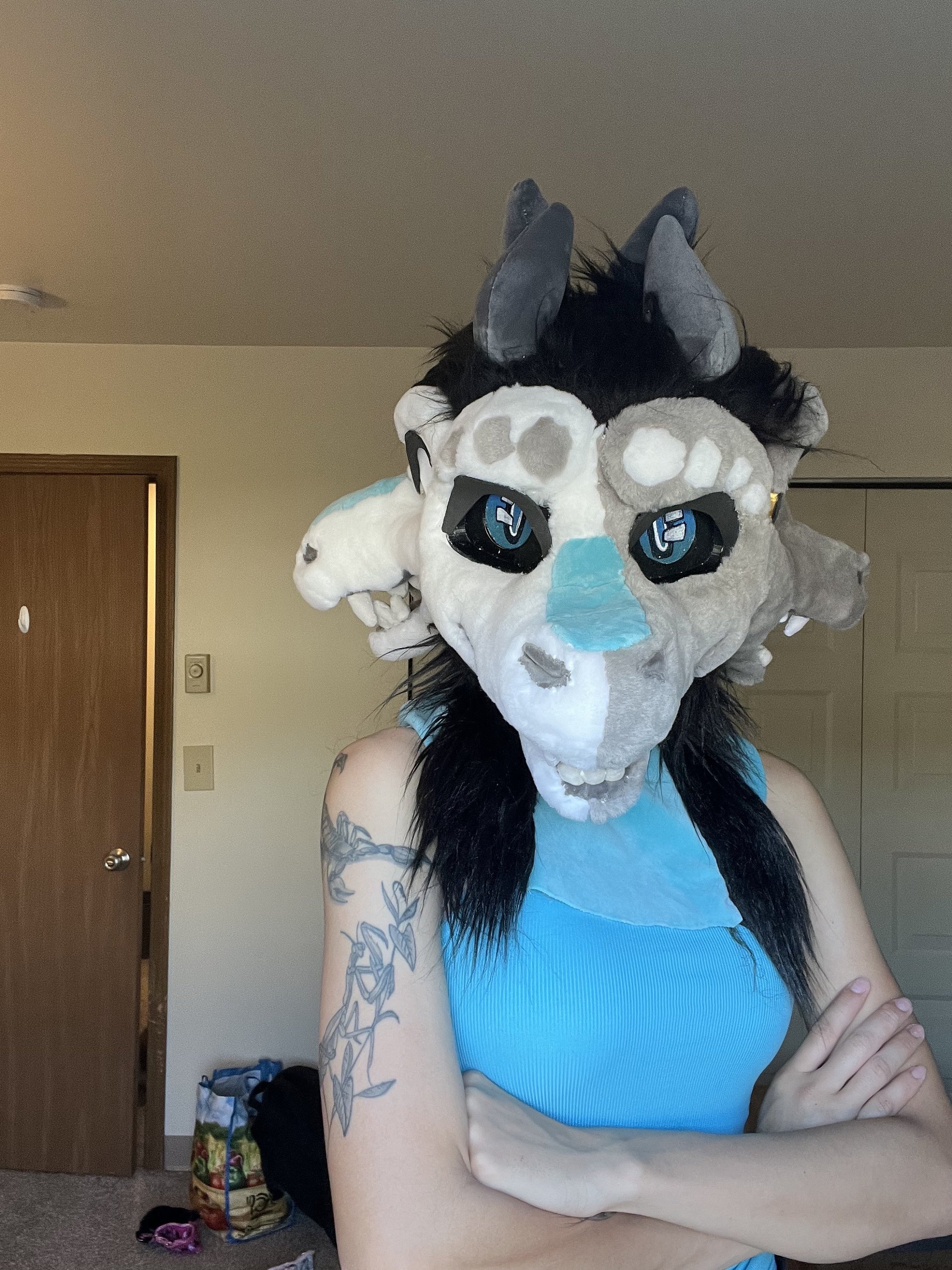 Eclipse Hydra Fursuit Head Premade - Etsy