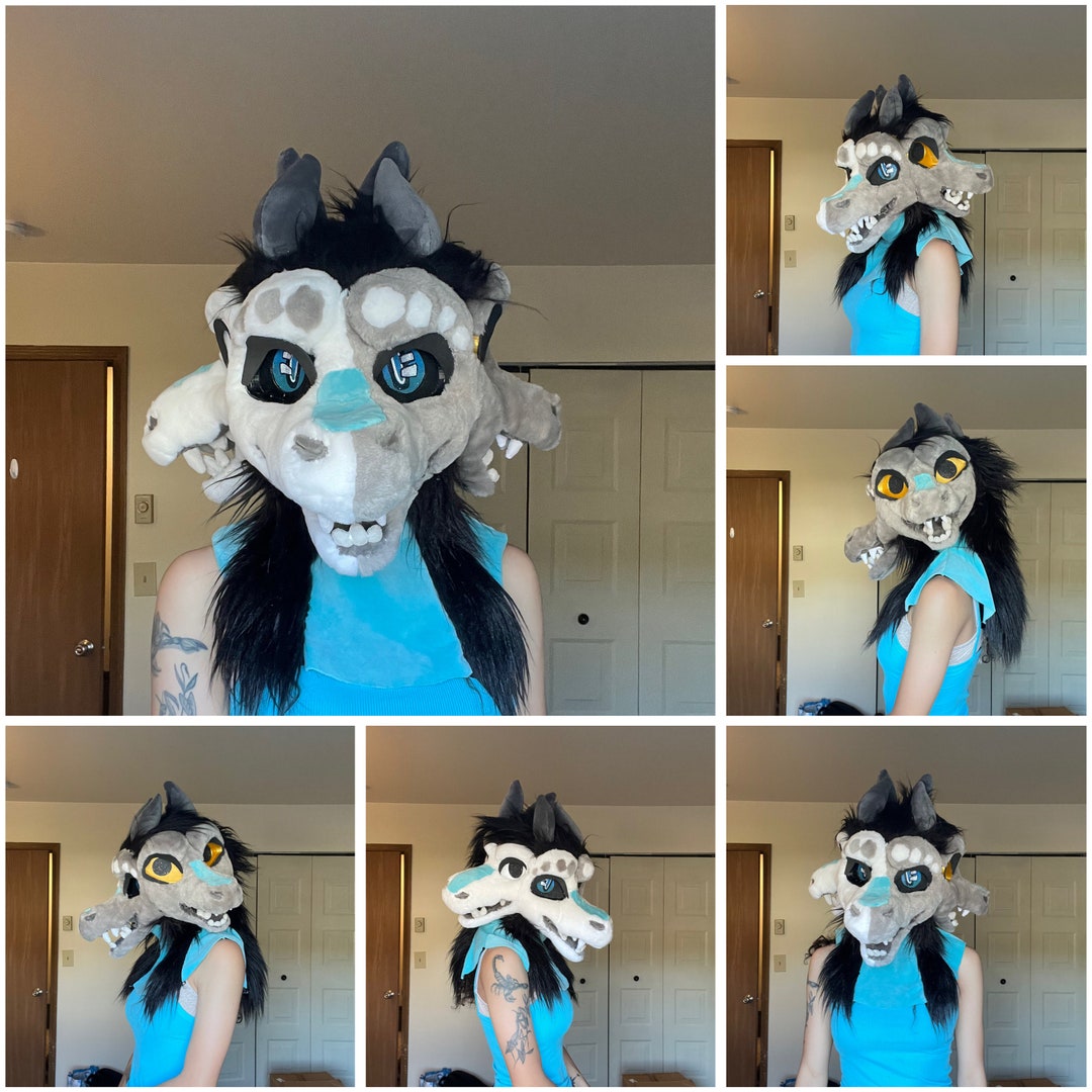 Eclipse Hydra Fursuit Head Premade - Etsy