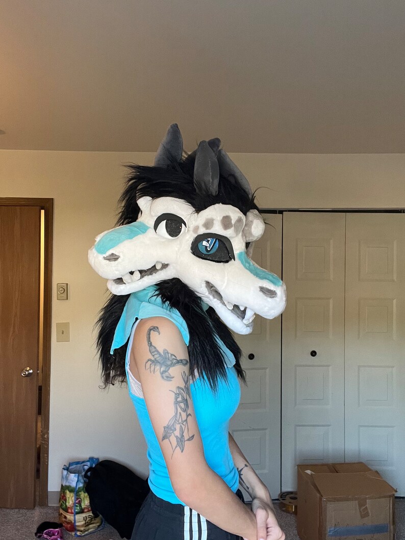 Eclipse Hydra Fursuit Head Premade - Etsy