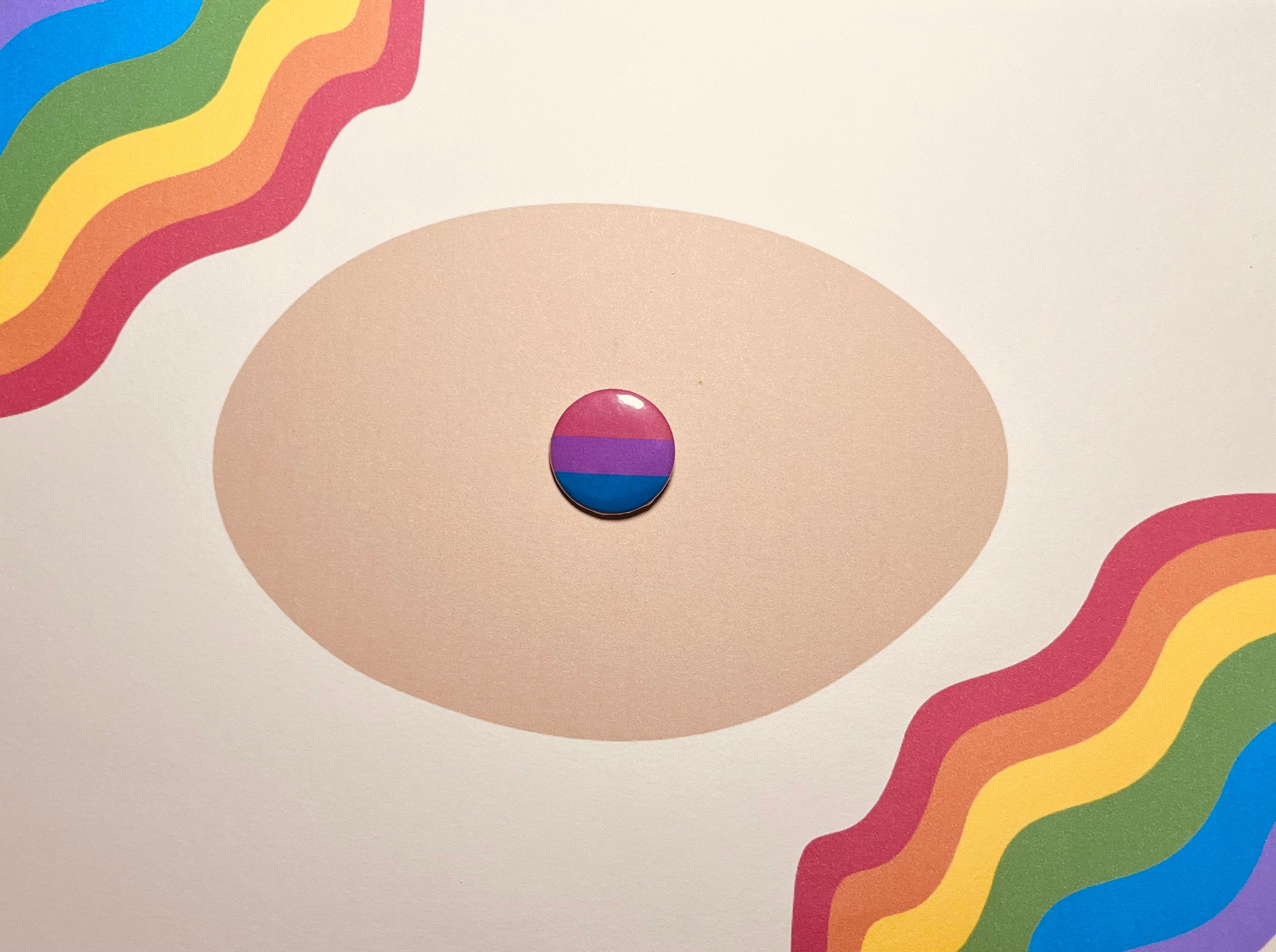 25mm Pride Flag Button Badges - Etsy