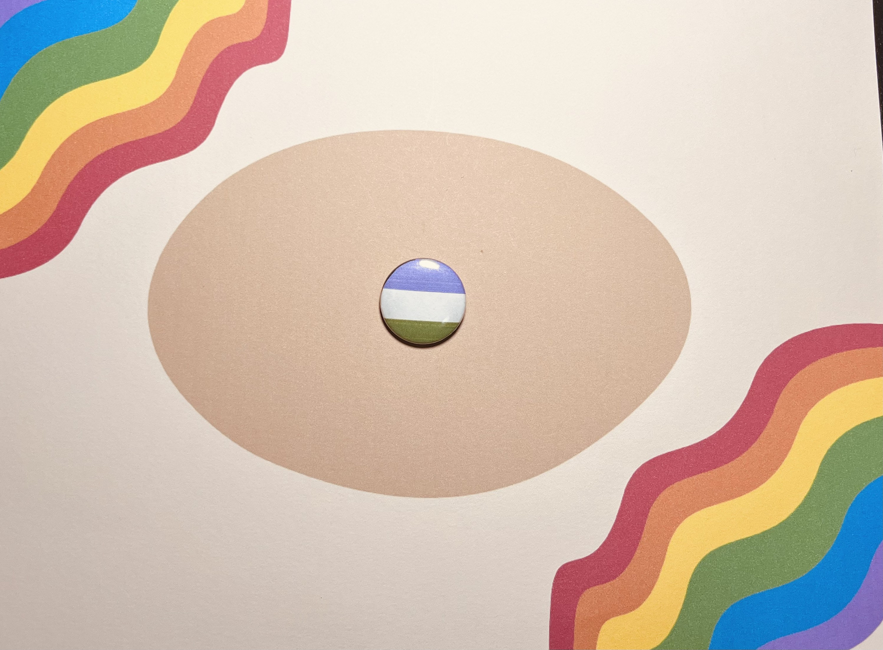 25mm Pride Flag Button Badges - Etsy