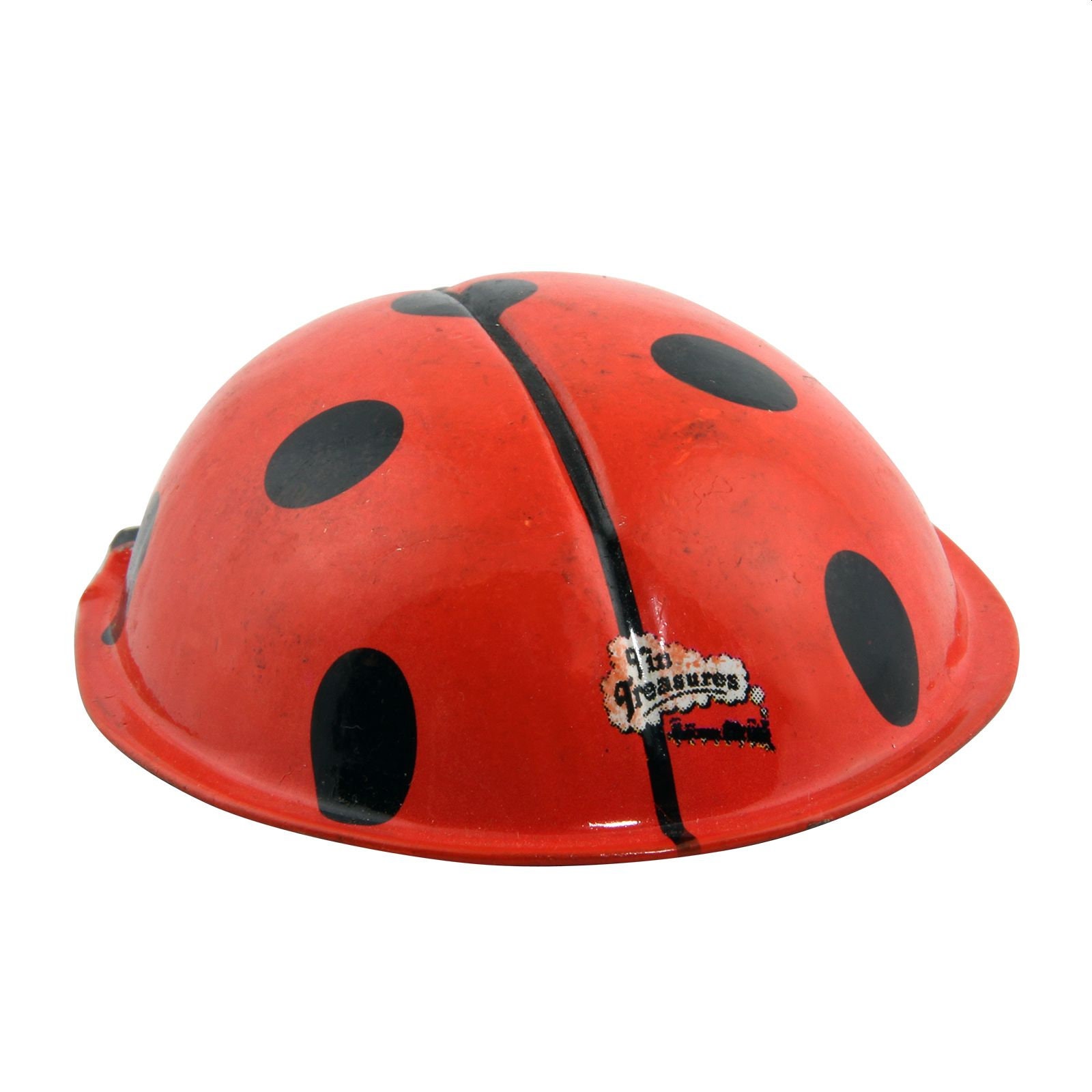 Tin Toy Knack Ladybug Beetle Made of Tin - Etsy