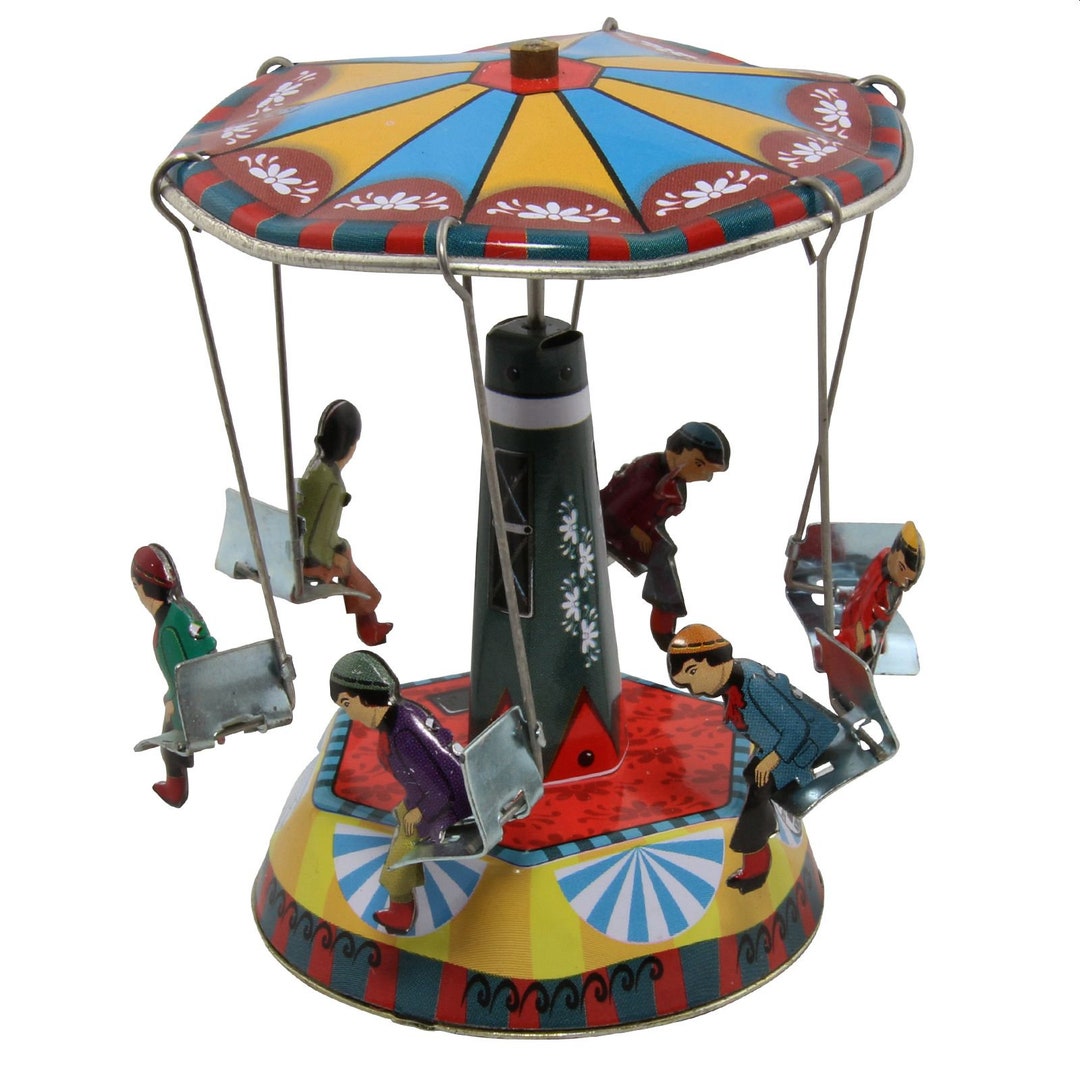 Tin Toys Small Carousel 2 Tin Carousel - Etsy
