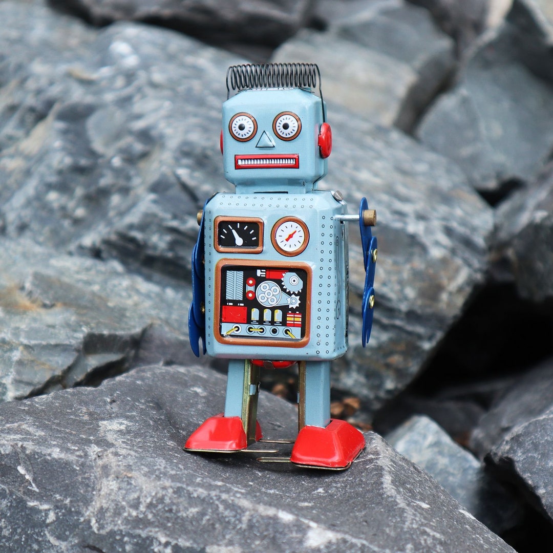 Robot Rob Robot Tin Robot - Etsy