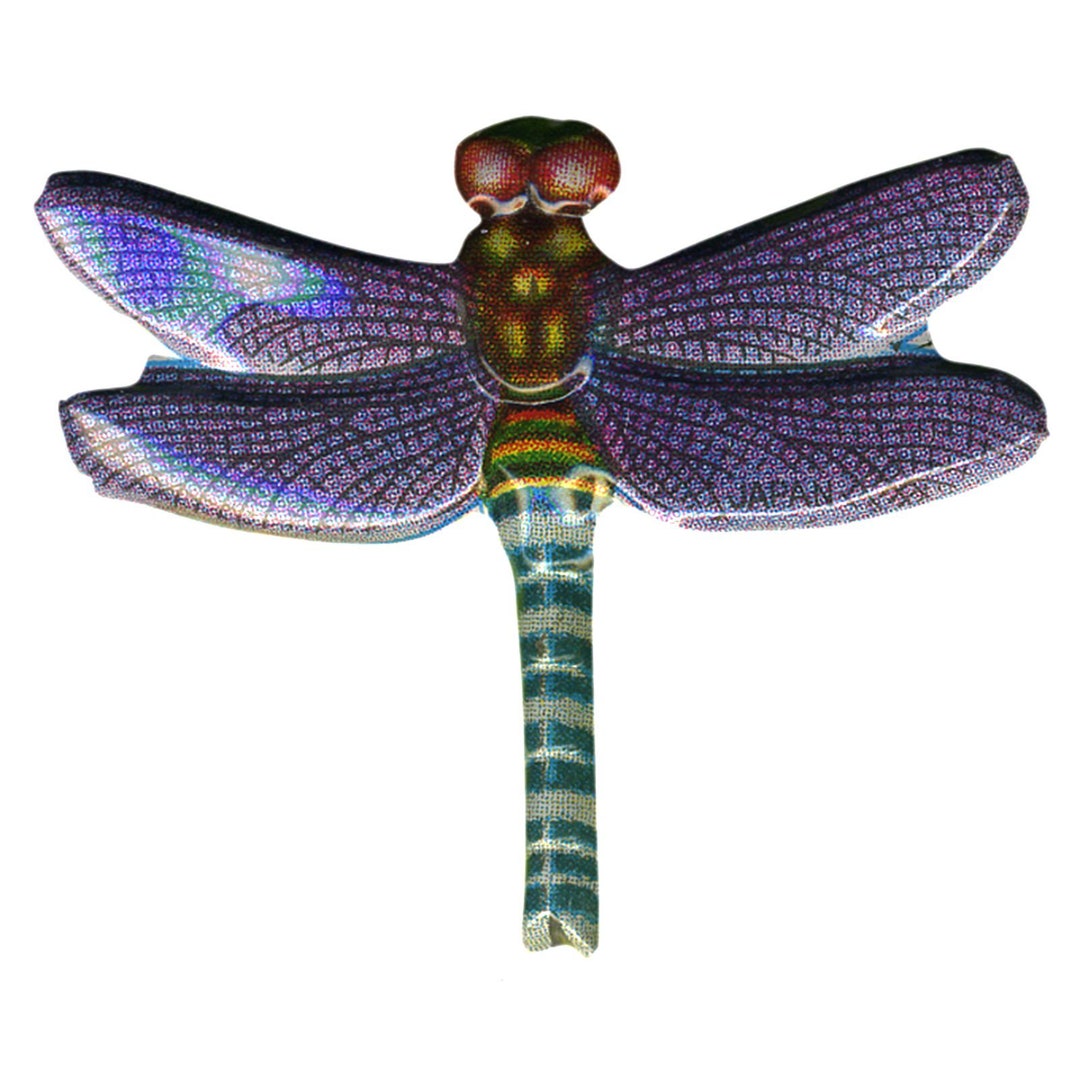 Tin Badge - Purple Dragonfly - Tin Badge - Etsy