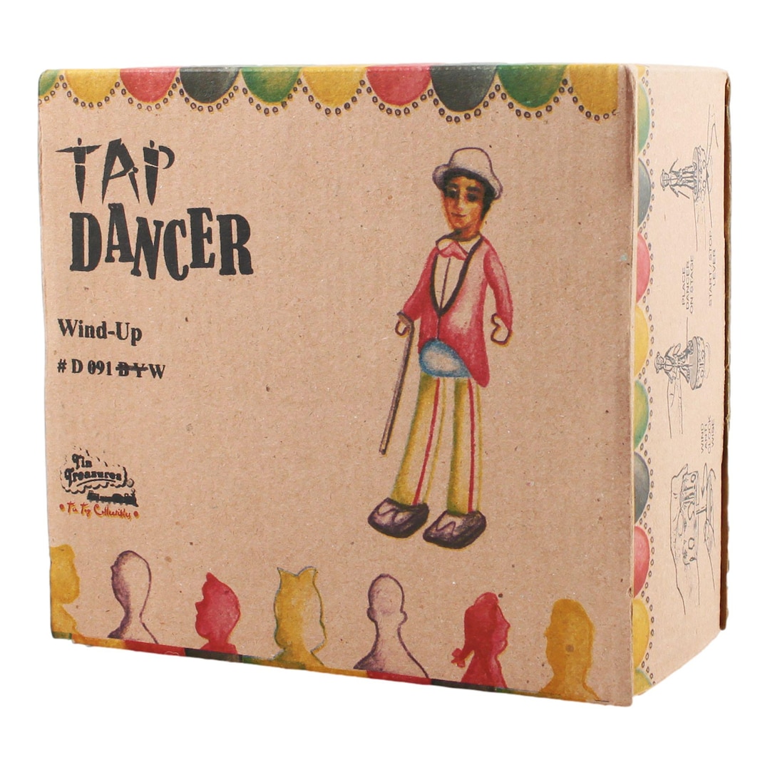 Tin Toy - Tin Tap Dancer - Tap Dancer 1 - Tap Dance - Etsy