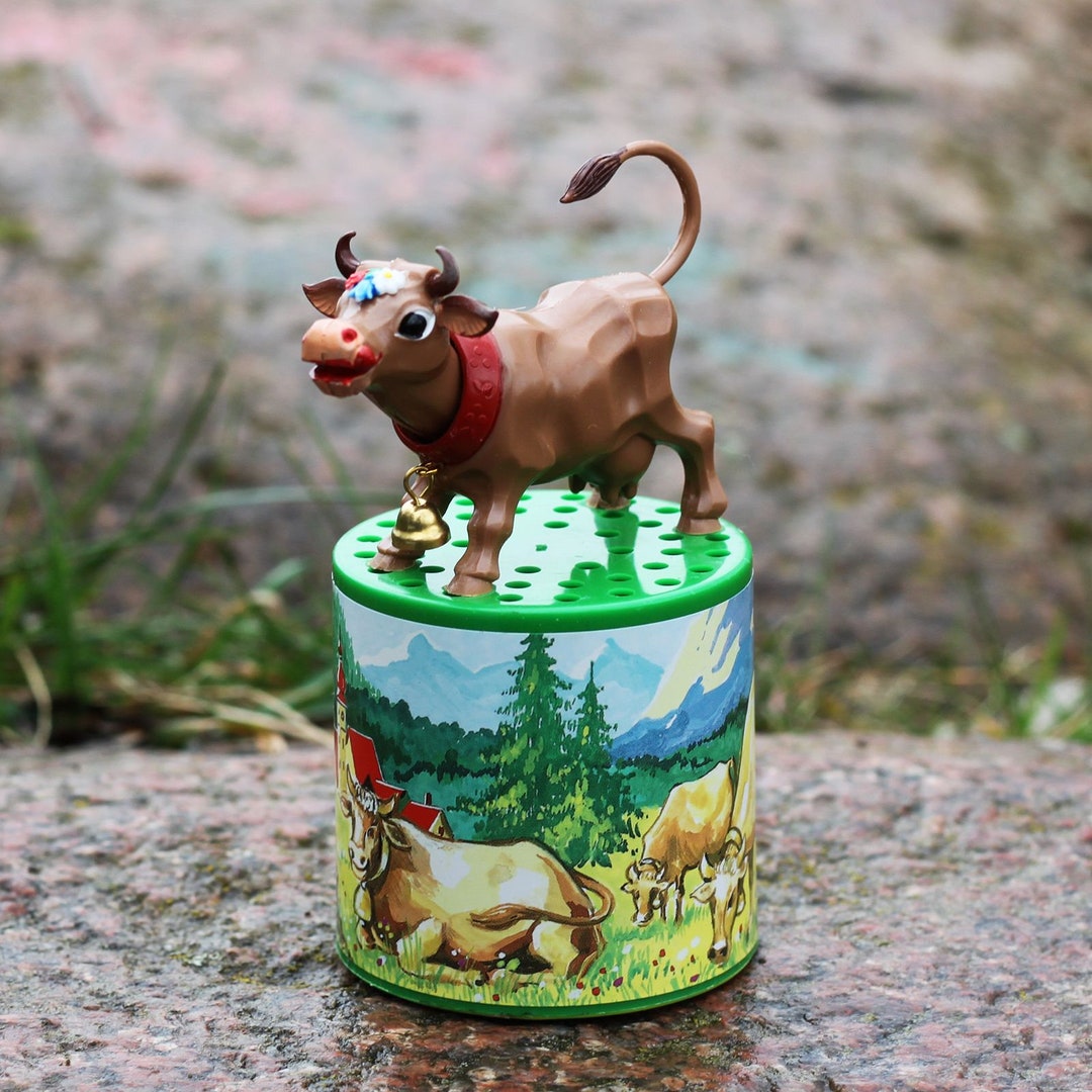 Animal Sounds Noise Box Cow With Attachment Moo Box - Etsy