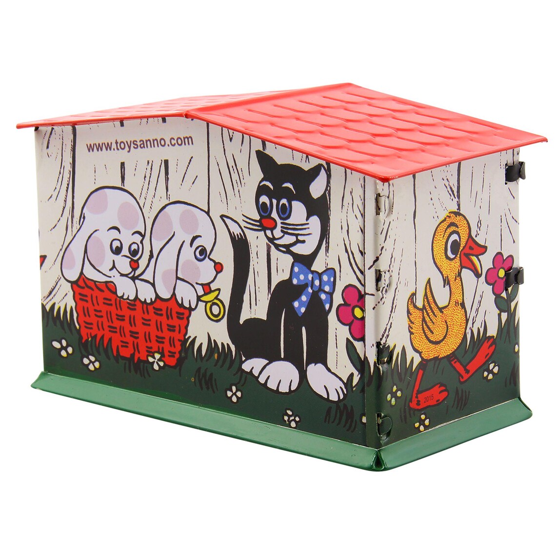 House Money Box - Dog - Tin Toy - Tin Money Box - Etsy