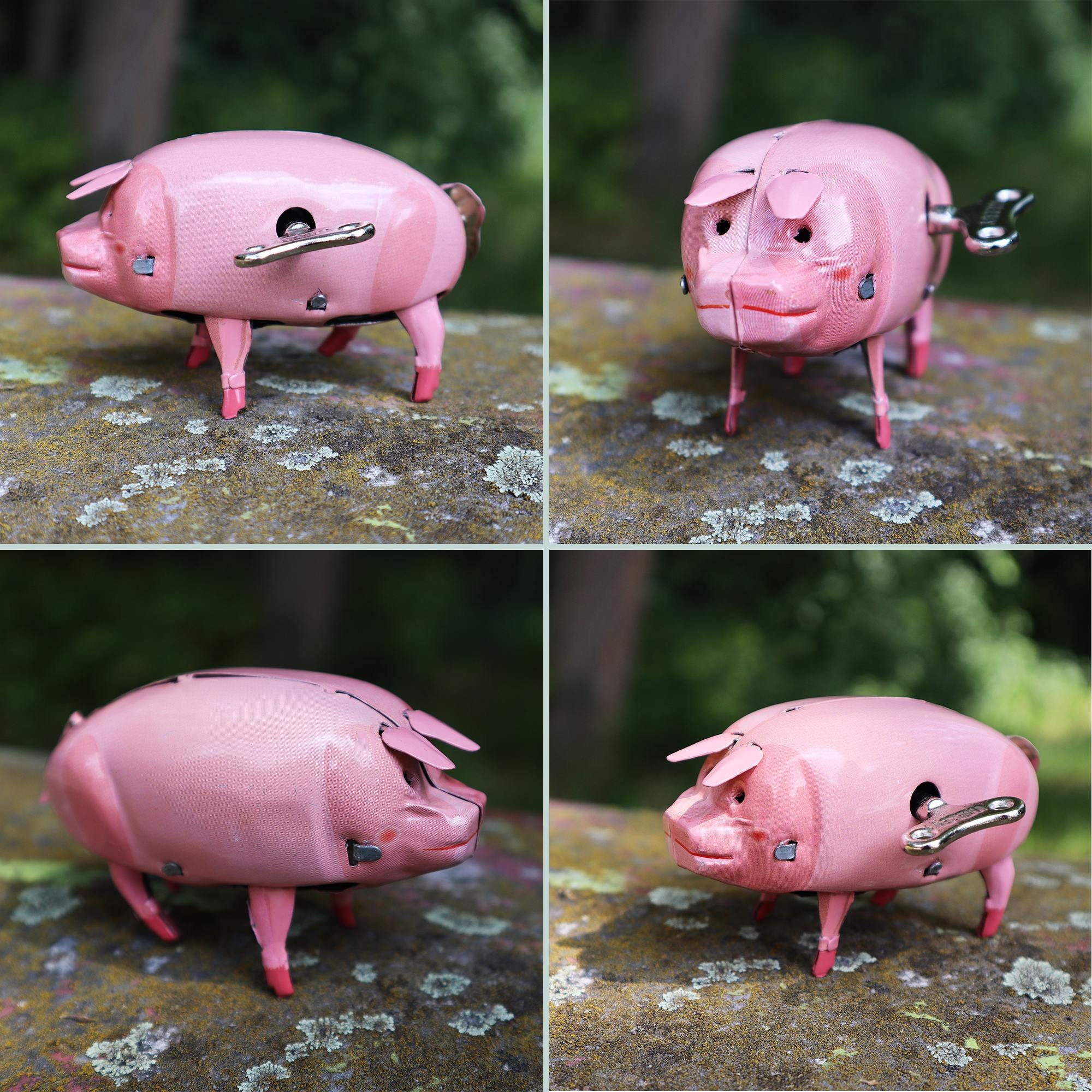 Tin Toys Pig Polly the Pig Tin Pig - Etsy