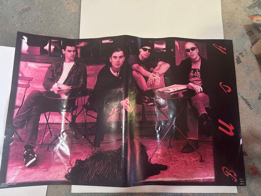 33x23 Bush 90s Rock Band Poster - Etsy