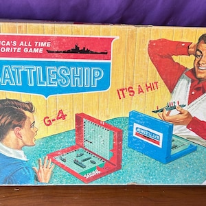 Battleship Game-60s Vintage in Great Shape - Etsy
