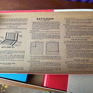 Battleship Game-60s Vintage in Great Shape - Etsy