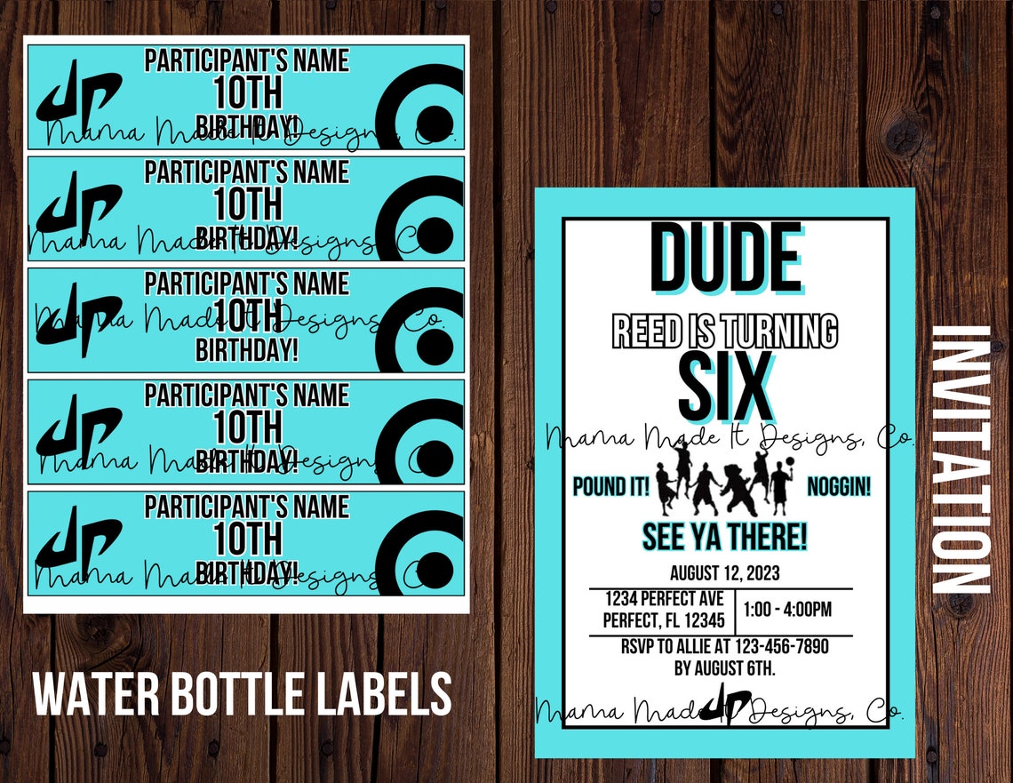 Dude Perfect Birthday Package - Etsy