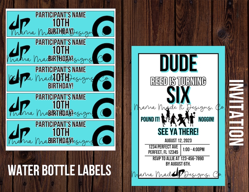 Dude Perfect Birthday Package - Etsy