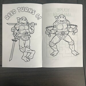 Cowabunga Coloring Books - Etsy
