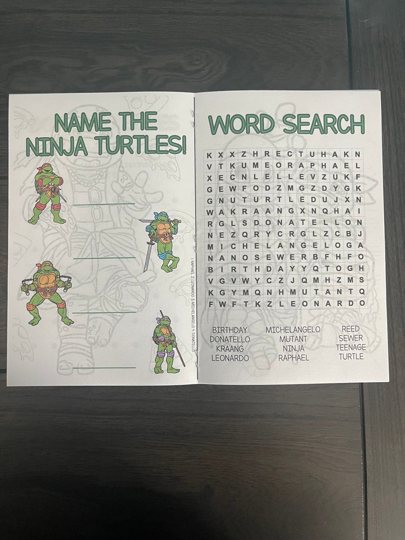 Cowabunga Coloring Books - Etsy