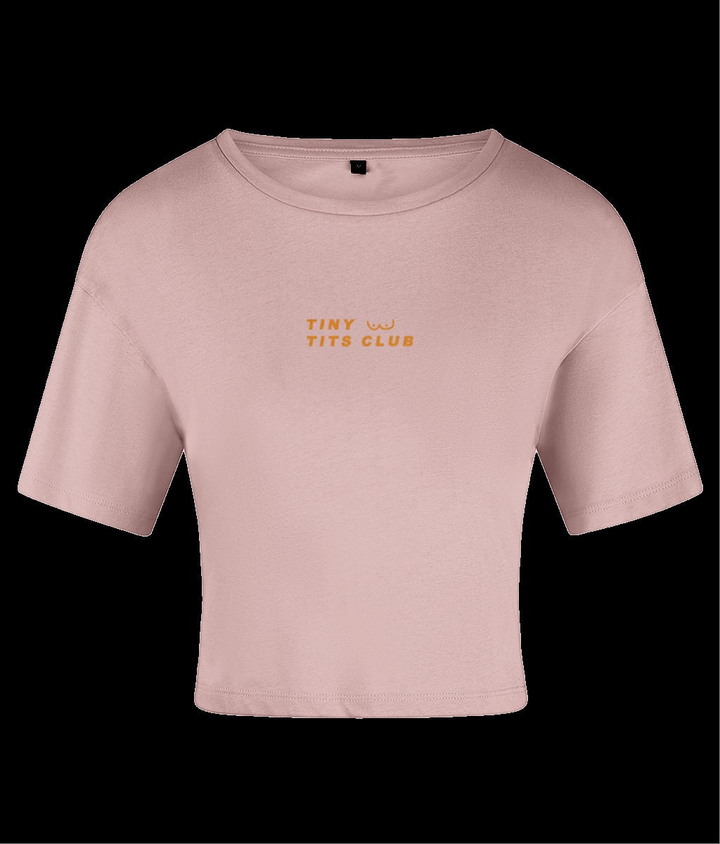 Tiny Tits Club Women's Crop Top - Etsy