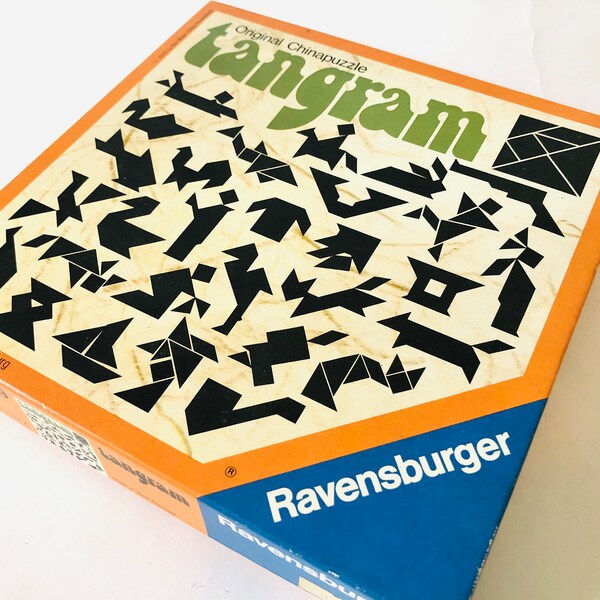 Tangram Puzzle - Etsy UK