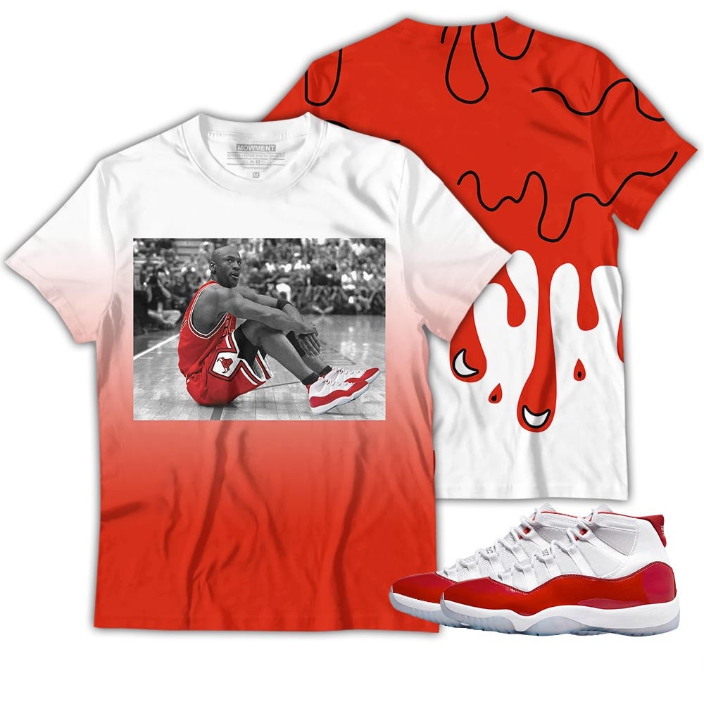 Dripping Basketball Shoes Goat Number 23 Sneaker Shirt sold by James ...