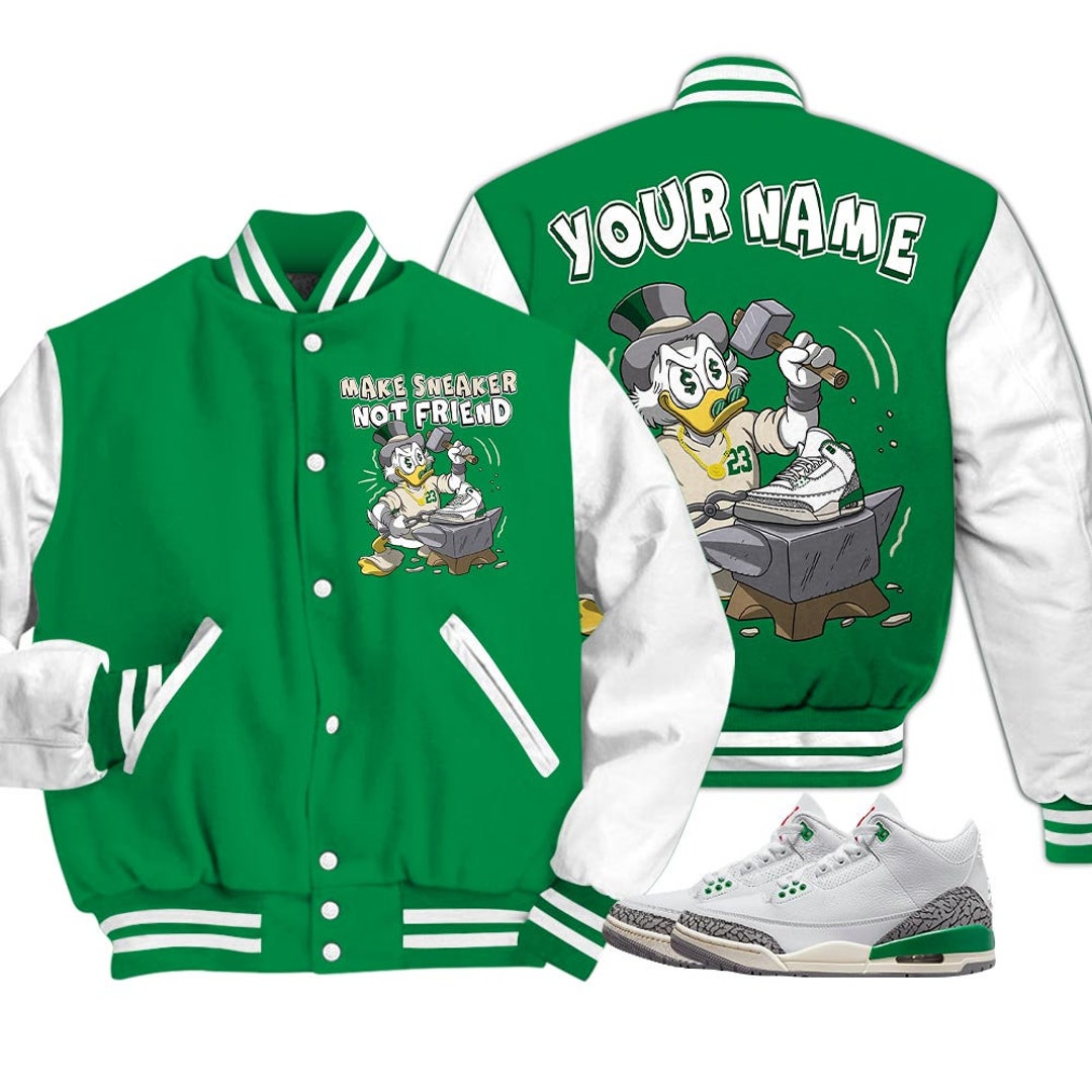 Custom Duck Shoe Shirt to Match Lucky Green 3s Tee Jordan - Etsy