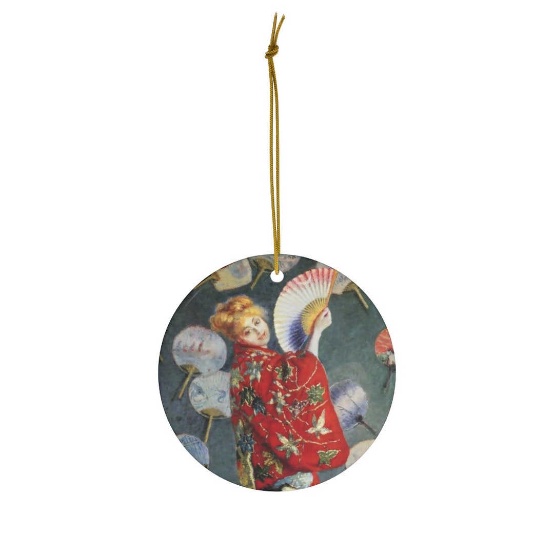 Claude Monet - Camille Monet in Costume - Ceramic Ornament, 1-pack - Etsy