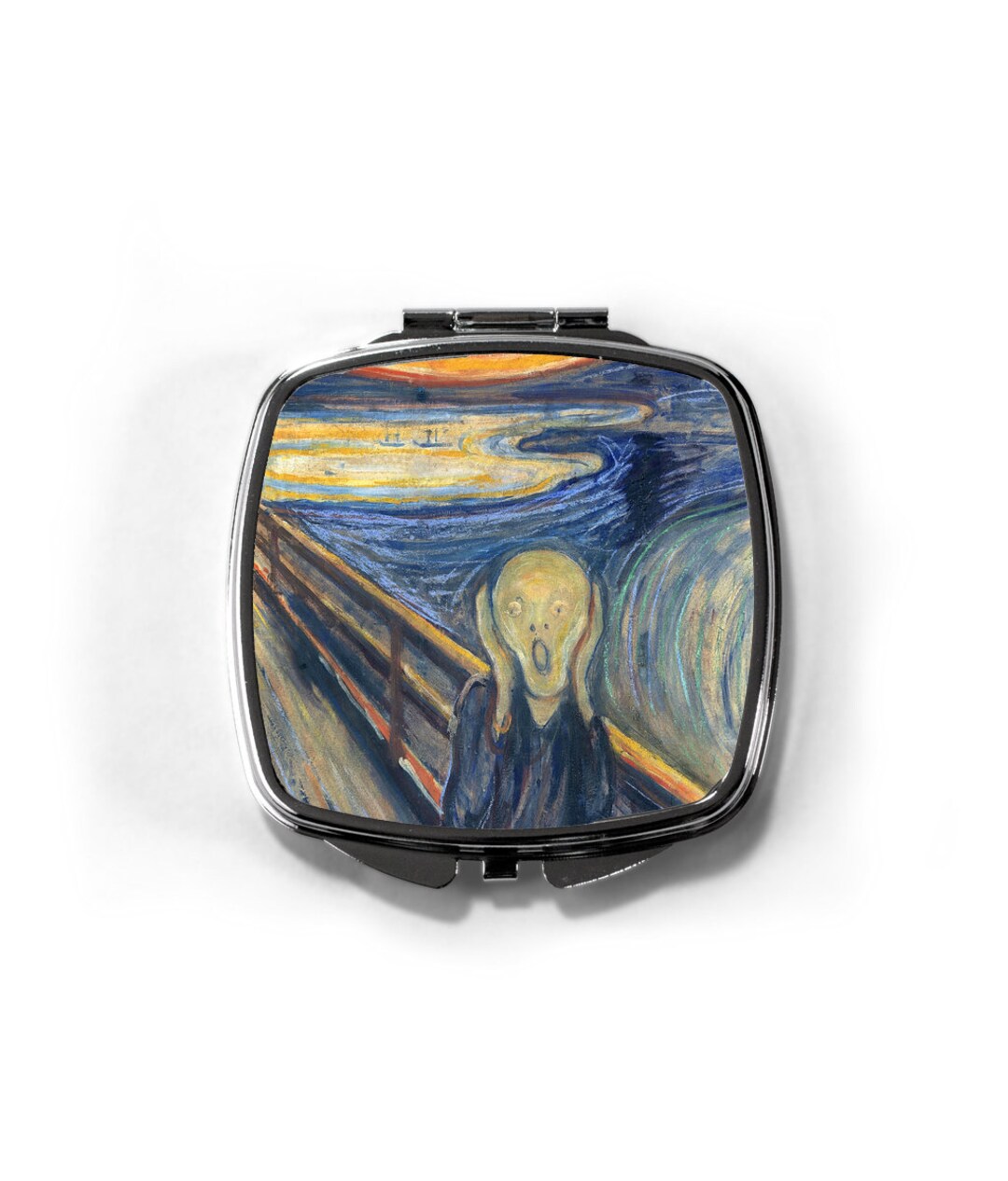 Edvard Munch "the Scream" Compact Mirror - Etsy