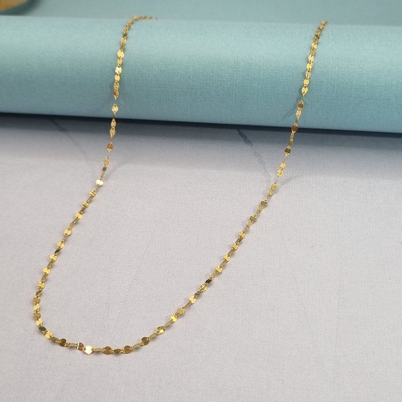 22kt Gold Chain - Etsy